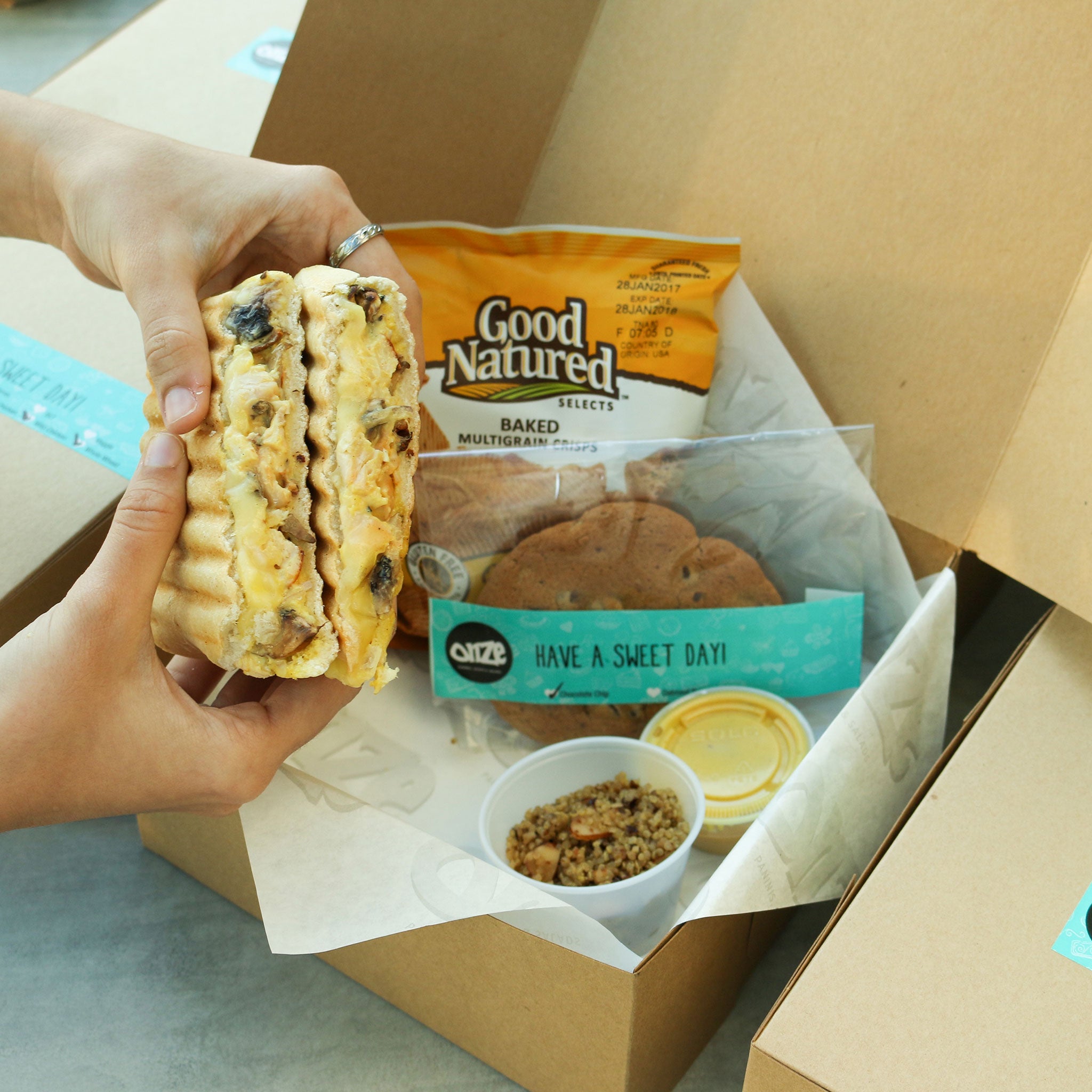 Panini lunch in a box – ONZEPANAMA